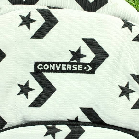 Converse | Bags | Converse White School Backpack Star Chevron | Poshmark